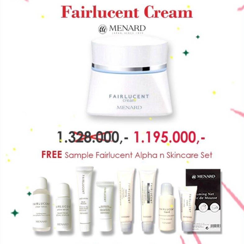 Menard Fairlucent Skincare Series – Keikoreina